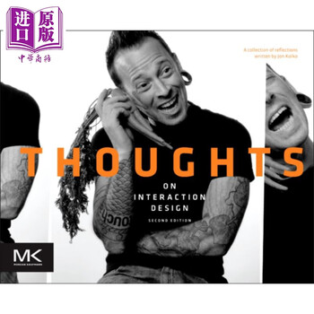 Thoughts on Interaction Design 英文原版 交互设计 Jon Kolko