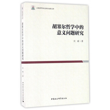 胡塞尔哲学中的意义问题研究