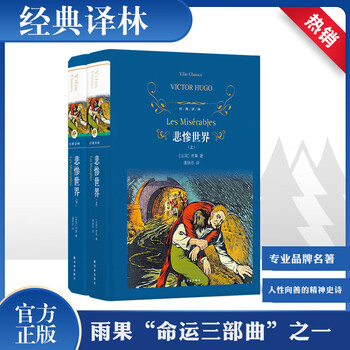 悲惨世界(2册) (法)维克多·雨果(Victor Hugo)  潘丽珍 译 书籍