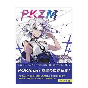 POKImari首本作品集：PKZM 死亡笔记本角色原案设计师 玄光社 日文原版进口图书画册画集绘画色彩插画技法  图书