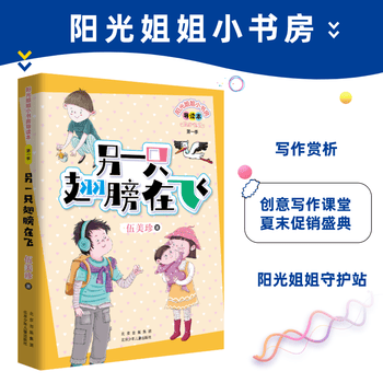 阳光姐姐小书房导读版 另一只翅膀在飞 伍美珍 北京少年儿童出版社
