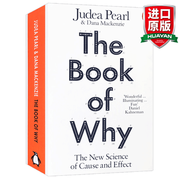 英文原版 为什么 因果关系的新科学 The Book of Why Judea Pearl 图灵奖