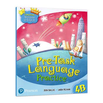 香港朗文Longman Welcome to English Gold学生书 4册小学语法读写听力 4B级别 综合练习册 4B级别
