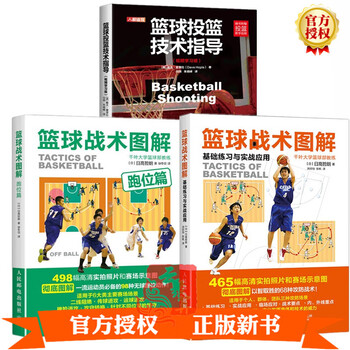 【视频教程】 篮球投篮技术指导 视频学习版+篮球战术图解 基础练习与实战应用+跑位篇 传球运球掩护进