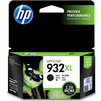 【惠普CN053AA】惠普(HP)932XL(CN053AA)原装墨盒 黑色(支)(适用: Officejet 7110/7610/7612 ...
