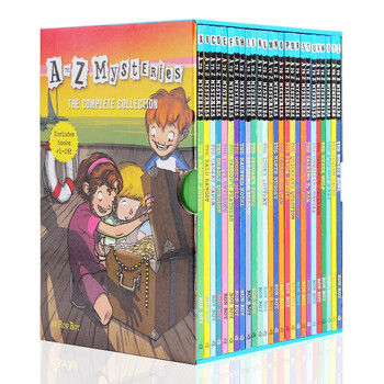 A to Z 神秘案件 英文原版 章节桥梁书 小学课外阅读 进口原版