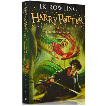Harry Potter And Chamber Of Secrets 哈利波特 第2部 利波特与密室 JK罗琳 英文原版电影原著小说进口书籍读物 电影原著小说