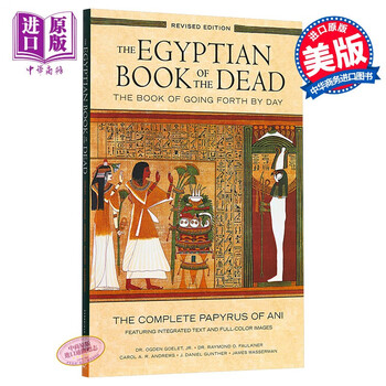 埃及亡灵书 英文原版 The Egyptian Book of the Dead 古埃及
