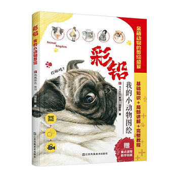 彩铅·我的小动物图绘  刘菲菲  江苏凤凰美术出版社  绘画 书籍