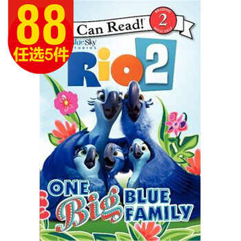 Rio 2: One Big Blue Family (I Can Read Book