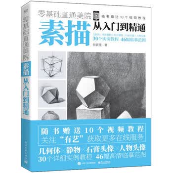 素描从入门到精通/零基础直通美院
