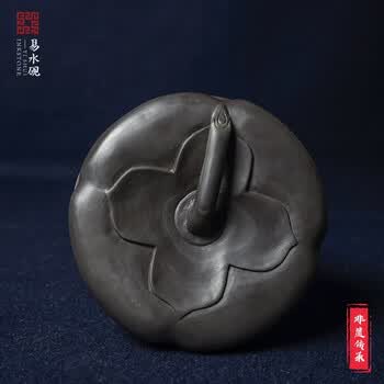 国家非遗 易水砚台《磨盘柿砚》包邮厂家直销 文房四宝 毛笔砚台 礼品学生砚台收藏圆形砚