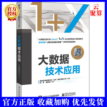 2021新书 大数据技术应用 大数据平台管理与监控大数据离线计算项目和大数据实时计算项目 大数据应用