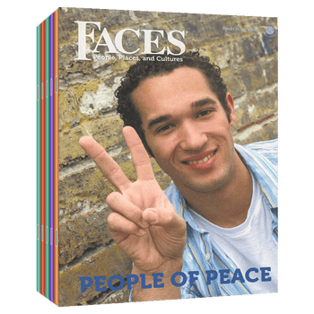 FACES 世界文化 美国儿童杂志 英语杂志9-14岁初高中课外阅读蟋蟀童书期刊杂志 2018年4月刊
