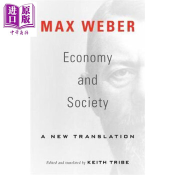Economy and Society 豆瓣高分 英文原版 经济与社会 Max Weber
