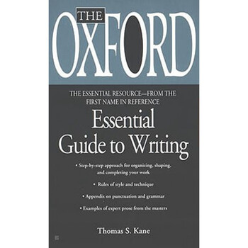 [现货]The Oxford Essential Guide to Writing牛津写作指南 00