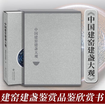 中国建窑建盏大观 福建建阳建盏鉴赏品鉴欣赏书 建盏传统技艺书 陶瓷传统文化书 建盏历史文化叙述书籍