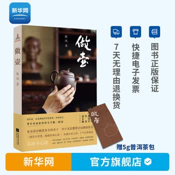 【新华网】做壶 徐风著 解密制壶古法与心法 紫砂壶茶壶制作书籍 顾景舟衣钵弟子妙手复原紫砂古法技艺 江苏凤凰文艺出版社