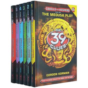 The 39 Clues Cahills Vs Vespers系列 6册 精装 39条线索 儿童桥梁章节书 益智类侦探推理小说 英文原版