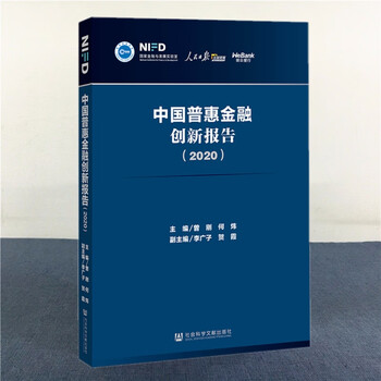 中国普惠金融创新报告（2020） 曾刚 何炜 主编 社科文献