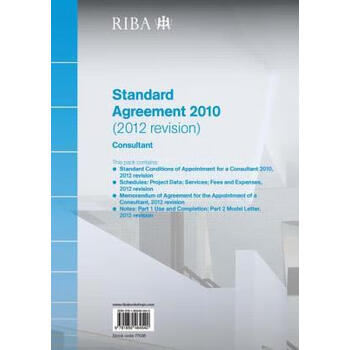 Riba Standard Agreement 2010 (2012 Revision): Co