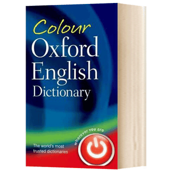 英文原版 Colour Oxford English Dictionary 牛津彩色英语词典 英文版