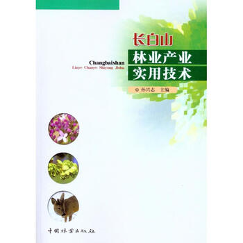 长白山林业产业实用技术 孙兴志 编 书籍