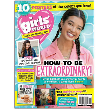 【单期可选】Girls' World 女孩世界 2021年月刊 美国青少年时尚杂志 2021年11月刊