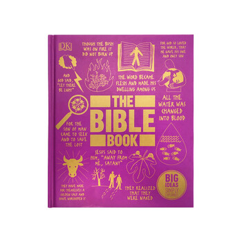 品图 DK百科丛书 The Bible Book 英文原版进口 图解艺术百科图文解读经典艺术作品DK百科全书籍畅销书