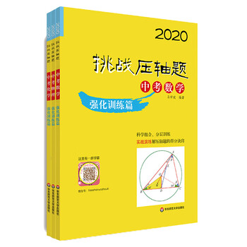 2020中考数理化:强化训练篇(套装全3册)/挑战压轴题 马学斌,管仁龙,扬洋  书籍