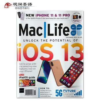 Mac Life N.160 苹果生活电子科技杂志 2019年11月 美国电子产品杂志