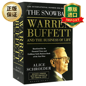 The Snowball Warren Buffett 英文原版 滚雪球