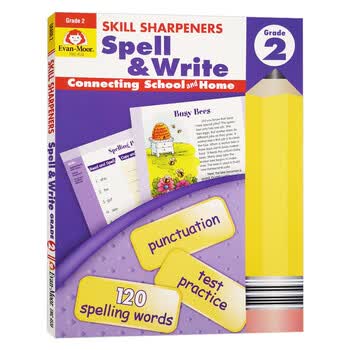 英文原版 Skill Sharpeners Spell Write Grade 2 技能铅笔刀 拼写