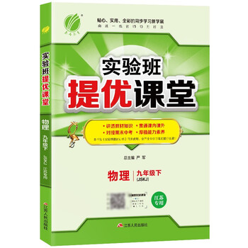 实验班提优课堂 初中物理九年级下册苏科版江苏专用(JSKJ)课时同步基础强化练习2022年春