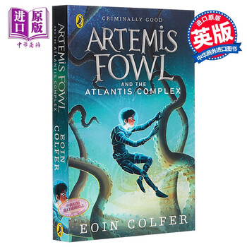 英文原版 Artemis Fowl and the Atlantis Complex