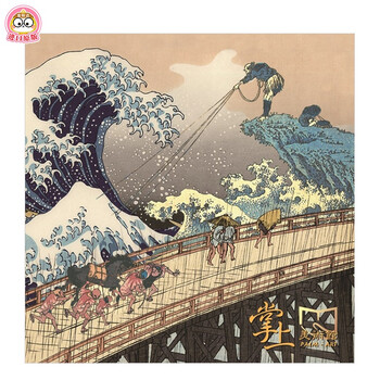 【现货】 掌上美术馆(三)东瀛巨匠 港台原版 立体手作 浮世绘经典画作 歌川广重 葛饰北斋 绘画艺术