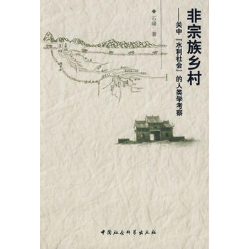 非宗族乡村关中水利社会的人类学考察 石峰 中国社会科学出版社