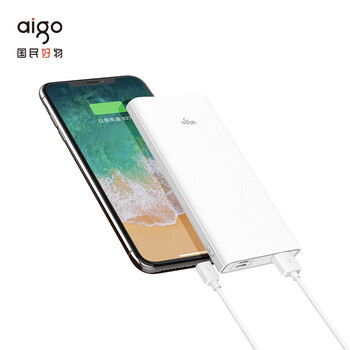 aigo爱国者移动电源 10000毫安时 聚合物电芯 Type-c 充电宝 F10000 18WPD快充 F10000【图片 价格 品牌 报价】-京东