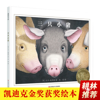 耕林凯迪克金奖绘本：三只小猪（清华附小校园推荐必读书目！）