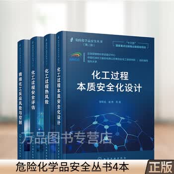 危险化学品安全丛书4本 化工过程热风险化+化工过程本质安全化设计+精细化工反应风险与控制+安全评估