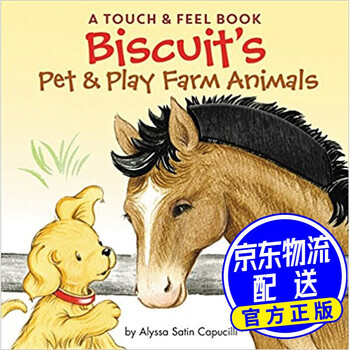 Biscuit's Pet & Play Farm Animals 进口触摸书