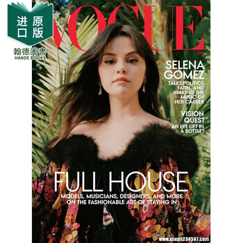 Vogue(USA) - 2021年04期 4月刊 美国版selena gomez 英文时尚潮流趋势
