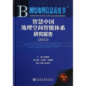 智慧中国地理空间智能体系研究报告(2013)(2013版)