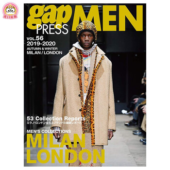 订阅 gap PRESS MEN 男性时尚杂志 日本日文原版 年订4期