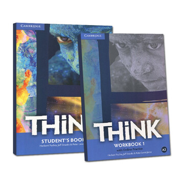 剑桥考试初中教材Think 1级别套装 主课本+练习册 英文原版
