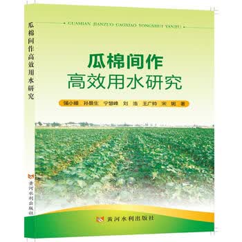 瓜棉间作高效用水研究 图书