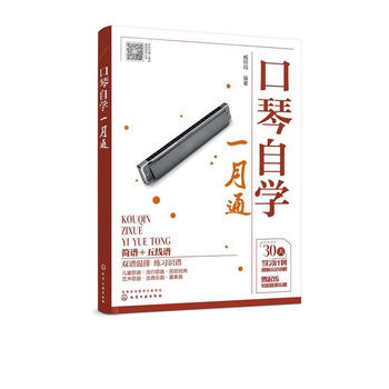 口琴自学一月通音乐  图书