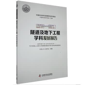 2018-2019隧道及地下工程学科发展报告\中国科学技术协会\中国科学技术出版社\97875046