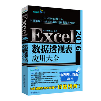 Excel2016数据透视表应用大全 ExcelHome出品 数据分析与数据可视化经典之作