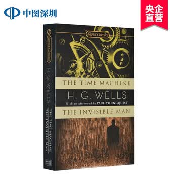 时间机器 隐身人 英文版科幻小说 H·G·威尔斯 The Time Machine Invis